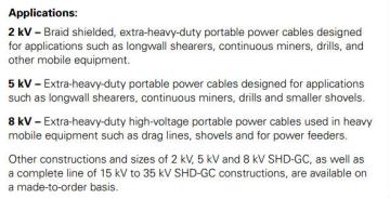 ANACONDA cable SHD-GC power cable