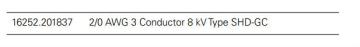 ANACONDA cable SHD-GC power cable