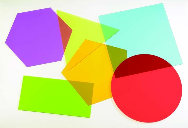 Custom acrylic shapes for crafts and decor