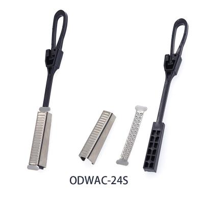 중국 ODWAC 일련 FTTH 케이블 현수 클램프 스테인레스 강 와이어 장력 판매용