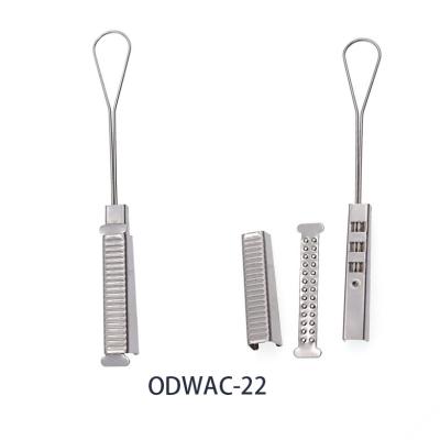 중국 ODWAC 일련 FTTH 케이블 현수 클램프 스테인레스 강 와이어 장력 판매용