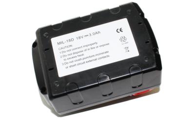 Cina Batterie rosse del trapano della batteria XC 3.0Ah 18volt dello Li-ione 18V di Milwaukee M18 48-11-1830 in vendita