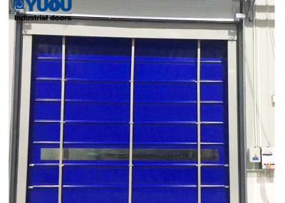 Китай PVC высоты двери 7m шторки ролика быстрого действия высокоскоростной штабелируя 24DB звукоизоляционное продается