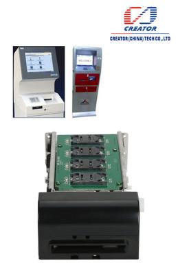 中国 アクセス管理ターミナルのためのモーターを備えられたカード読取り装置、キオスクのスマート カードの読者は絶食します 販売のため