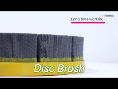 Abrasive Plate Flap Brush Silicon Carbide Nylon Brush For Angle Grinder Deburring
