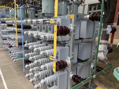 China IEC60871 de standaardbank van de de Hoogspanningscondensator van 9.1KV 298kvar Te koop