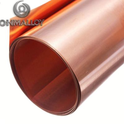 중국 XHM(TM06) /XHMS(TM08) Harden Copper alloy Strip Beryllium Copper Tape C17200 QBe2 Strip 판매용