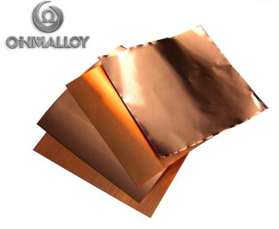중국 XHM(TM06) /XHMS(TM08) Harden Copper alloy Strip Beryllium Copper Tape C17200 QBe2 Strip 판매용