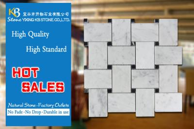 Cina La parete di vetro delle tessere dello stagno di Basketweave piastrella l'OEM e OBM approvati in vendita