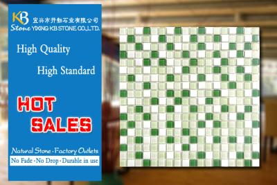 Cina Verde non della decorazione interna della piastrella per pavimento delle tessere del marmo di slittamento in vendita