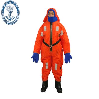 Cina resistenza all'acqua di colore 5Kg del vestito gonfiabile arancio di sopravvivenza con i servizi dell'OEM in vendita