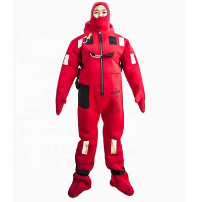 Cina Vestito di sopravvivenza del neoprene di colore rosso, vestito di immersione isolato con luce in vendita