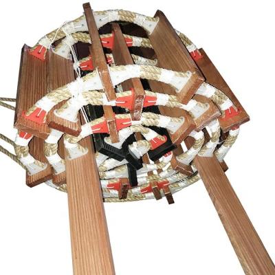 Cina Legno di resistenza alla rottura della scala di corda 24Kn e materiale marini sicuri di Manila in vendita