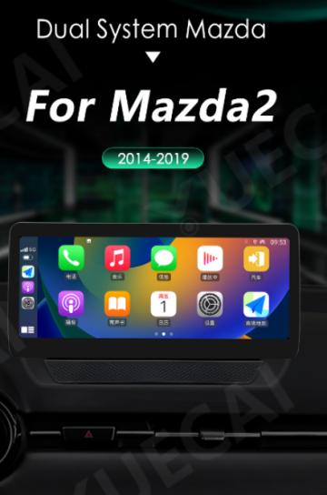 Mazda 2 Android head unit front view