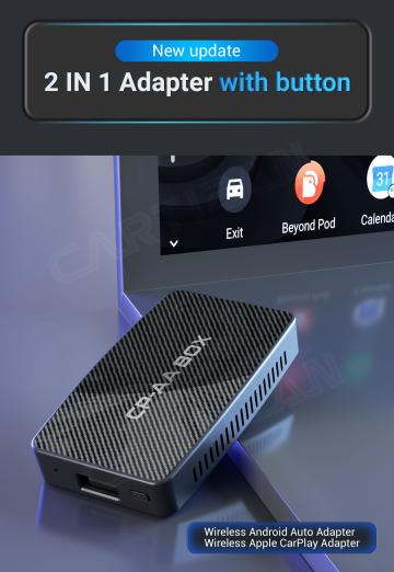 Carlinkit Wireless CarPlay Box side view