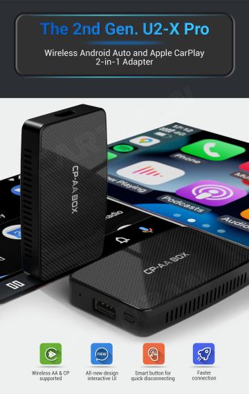 Carlinkit Wireless CarPlay Box front view