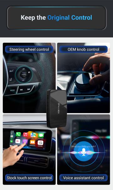 Carlinkit Wireless CarPlay Box connection diagram