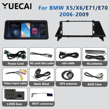 BMW X5/X6 multimedia player connectivity options