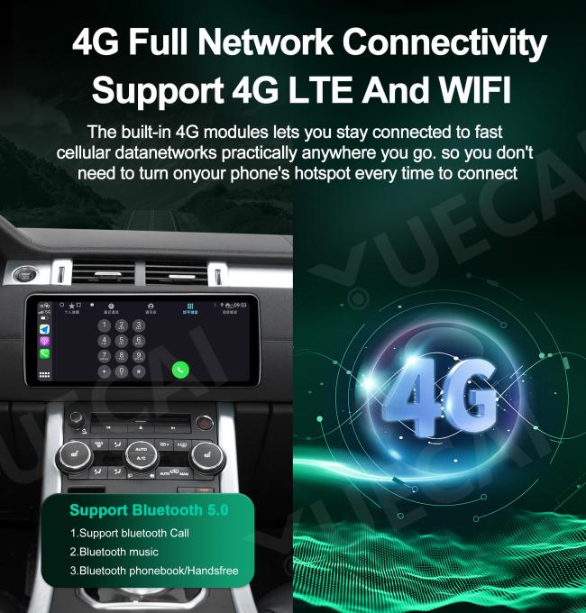 Android 13 car multimedia player for Land Rover Aurora - rear view