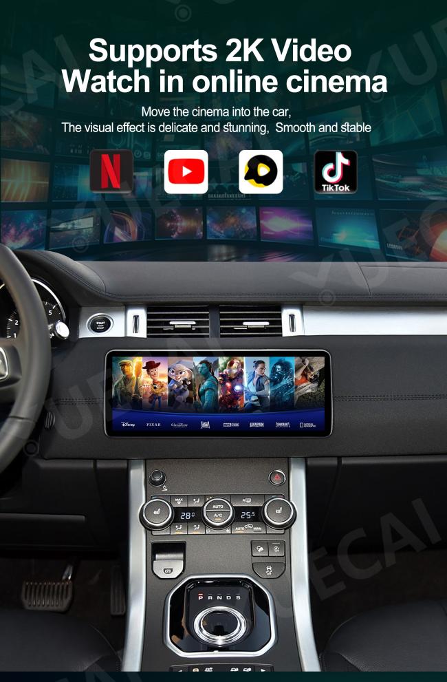 Android 13 car multimedia player for Land Rover Aurora - navigation view