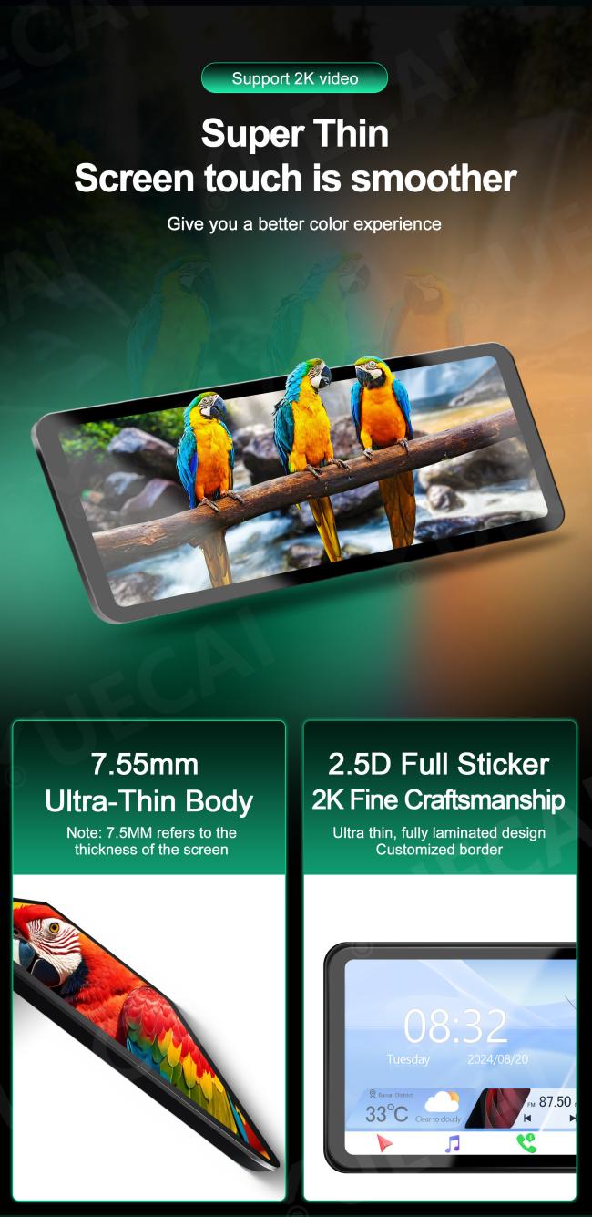 Android 13 car multimedia player for Land Rover Aurora - installation view