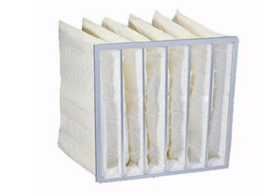 China 50Pa Dust Control Bag Filter Synthetic Glass Fiber Aluminum Alloy Frame for sale