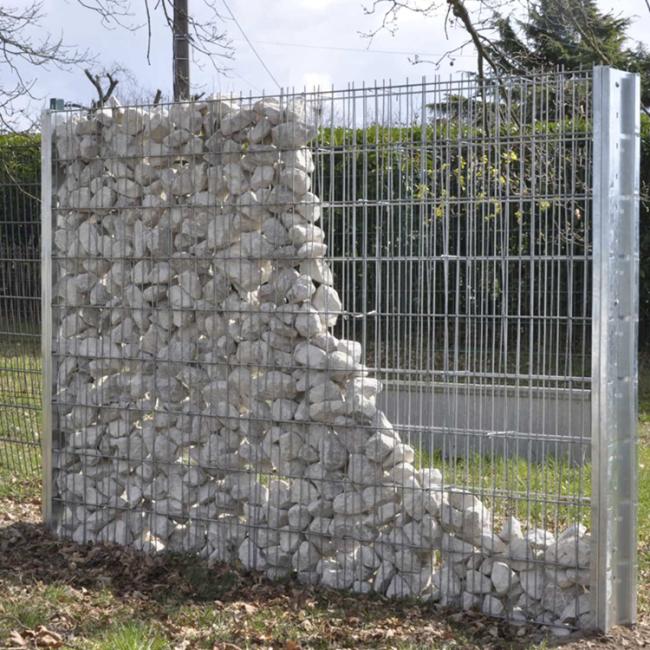 Hot Dipped Galvanized 4mm Welded Wire Mesh Gabion Box for Retaining Wall