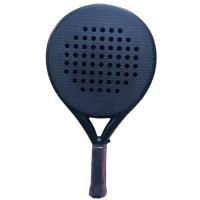 Pala llena modificada para requisitos particulares de la estafa de Padel del carbono de la cara 3D y de Padel y estafa de Padel para el jugador
