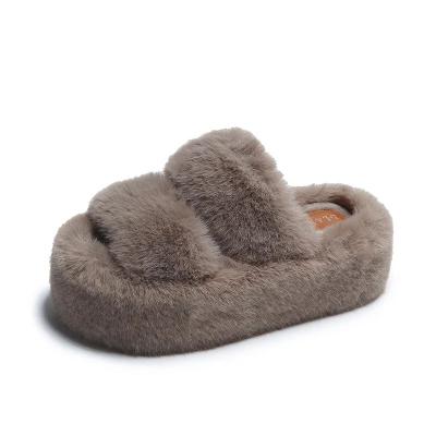 China Y-Z New Soft Fashion Home Decor Non-Slip Supper Soft Fluffy Womens Indoor House slippers for sale