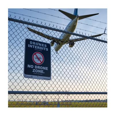 Cina Prezzi PVC rivestito Saldato Recinzione di sicurezza aeroportuale rettangolo Trattato a pressione Legno Tipo in vendita