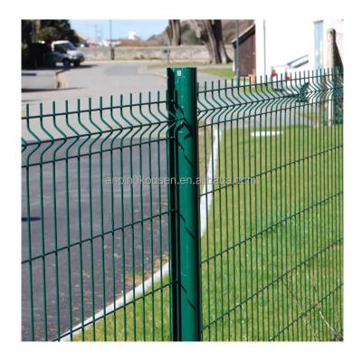 Cina Recinzione autostradale 6x8ft rettangolo galvanizzato Saldato reticolare reticolare con reticolare triangolare 3D in vendita