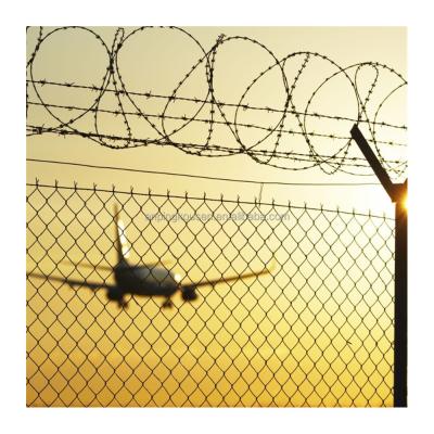 Cina Recinzione per autostrade tipo metallo Acciaio PVC rivestito di alta sicurezza Recinzione aeroportuale anti-arrampicata in vendita