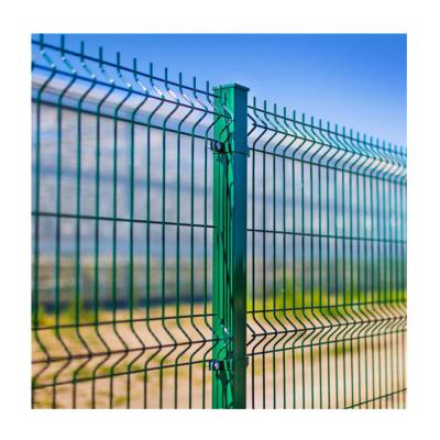 Cina Recinto a rete curva a filo 3D rivestito in PVC rettangolare saldato per recinto da giardino esterno in vendita