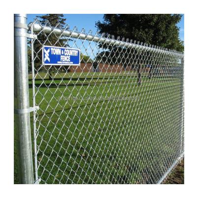 Cina 25*25mm 50*50mm 60*60mm 80*80mm Recinzione a legame a catena di dimensioni aperte con rivestimento in PVC galvanizzato in vendita