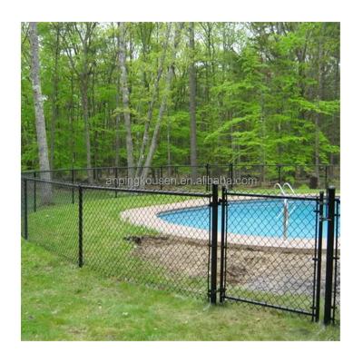 Cina Ciclone Wire Mesh Galvanized Chainlink Recinzione con filo di acciaio a basso tenore di carbonio a prezzi accessibili in vendita