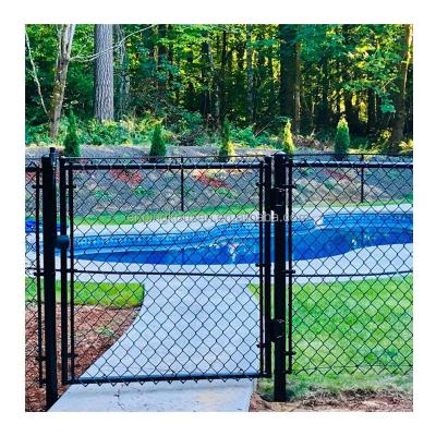 Cina 4 x 50 Galvanizzato Chain Link Fence Ciclone Wire Mesh Elegante e basso tenore di carbonio Acciaio in vendita