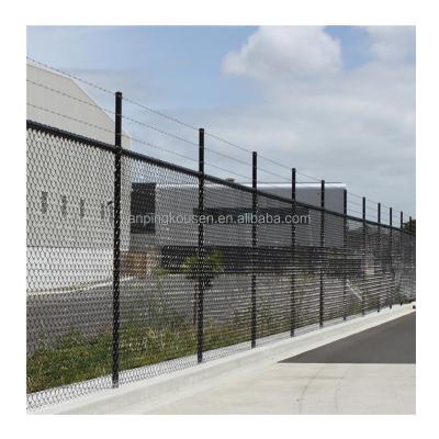 Cina Recinzione di collegamento a catena con rivestimento in PVC galvanizzato personalizzato per la protezione della sicurezza in vendita