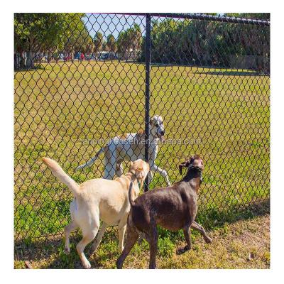 Cina Fence Mesh 8 piedi muro di confine PVC rivestito caldo Dip Industrial Galvanizzato Chain Link Fence in vendita