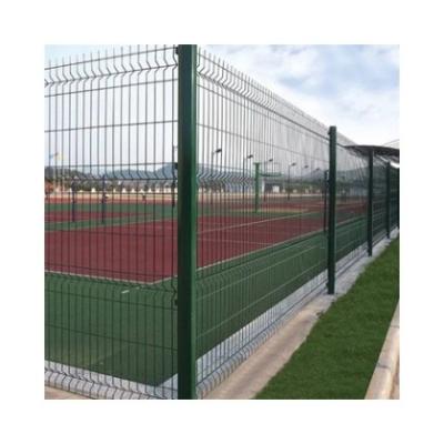 Cina Gardening Security 3D Curved Iron Wire Mesh Fence con palo a forma di pesco e facile installazione in vendita