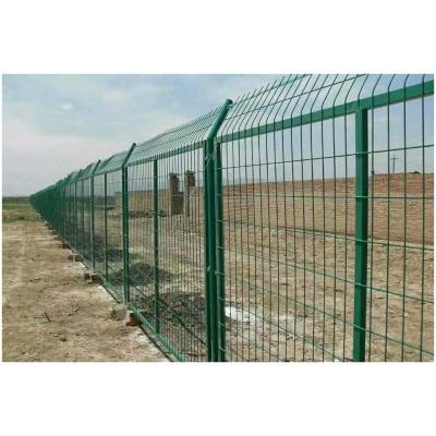 Cina Recinzione quadrata o rettangolare a doppio filo con finitura galvanizzata e rivestita in polvere in vendita