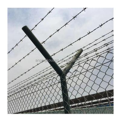 Cina Fence temporanea con filo spinato sulla parte superiore dell'apertura della maglia in vendita