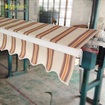 중국 고급 품질 프레임과 주택 발코니 리모컨 모터 콘트롤 알루미늄 신축 차양 판매용