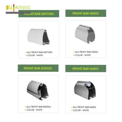 중국 고급 품질 신축 차양 부품, 아우닝 부품, alu 전방바 판매용