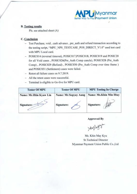 - Wisecard Technology Co., Ltd.