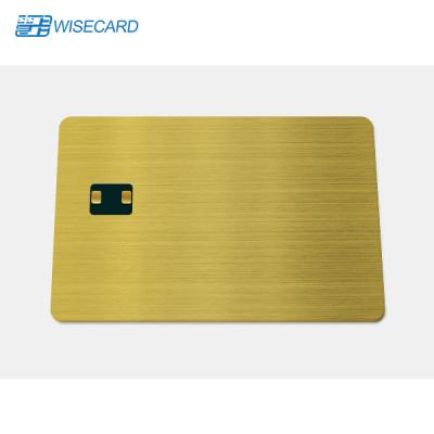 China Criptografia Segurança Cartões de metal NFC Transferência de dados sem contato CR80 85,5*54 mm à venda