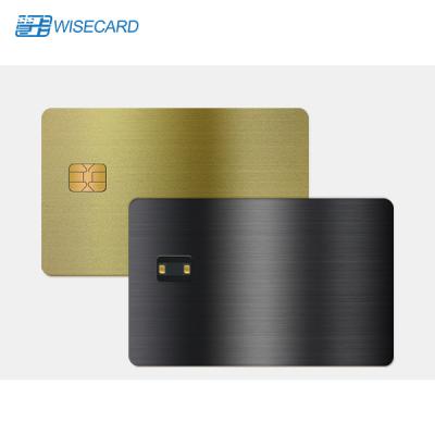 China Criptografia Segurança Cartões de metal NFC Transferência de dados sem contato CR80 85,5*54 mm à venda