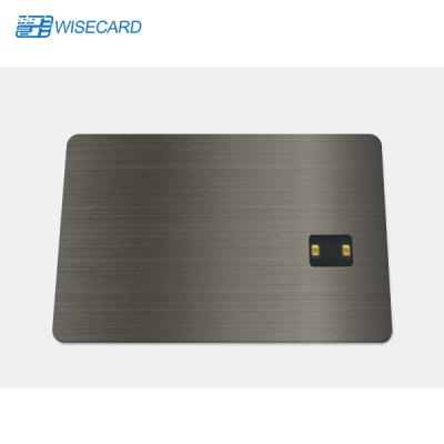 China Transferência de dados sem contato Cartões de metal NFC com impressão offset Heidelberg à venda