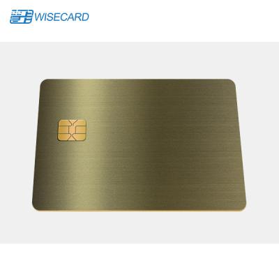 China Cartão inteligente de efeito de superfície metálica para transferência de dados sem contato de alto desempenho à venda