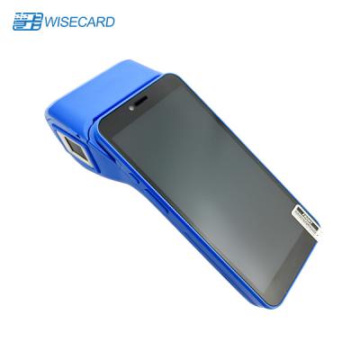 Chine Terminal POS Android EMV avec imprimante thermique intégrée de 58*40 mm et vérification d'empreintes digitales à vendre