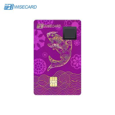 중국 High Secured Fingerprint Smart Card With Chip Magstripe RFID 판매용